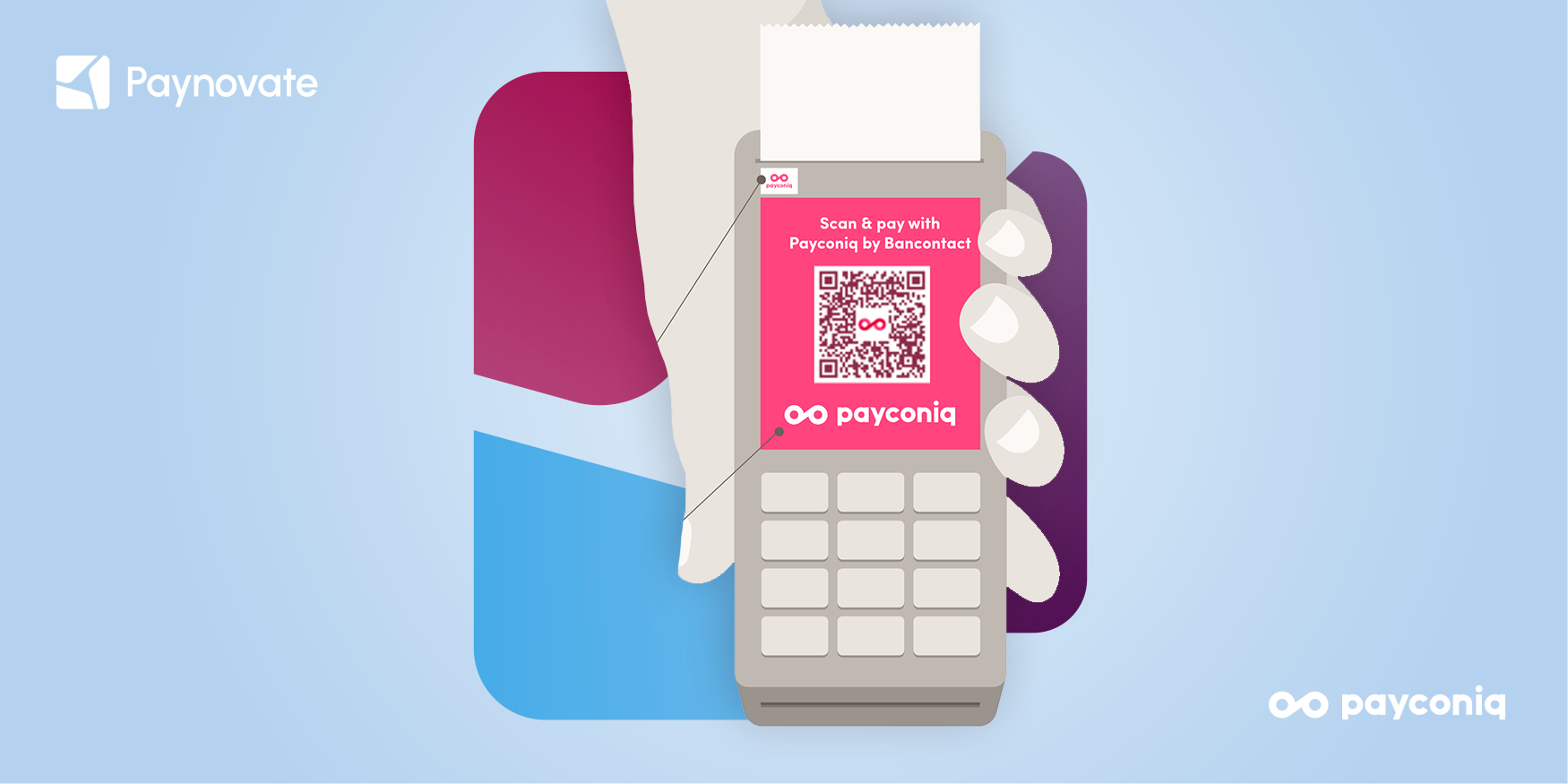 Paynovate launches Payconiq on its payment terminals